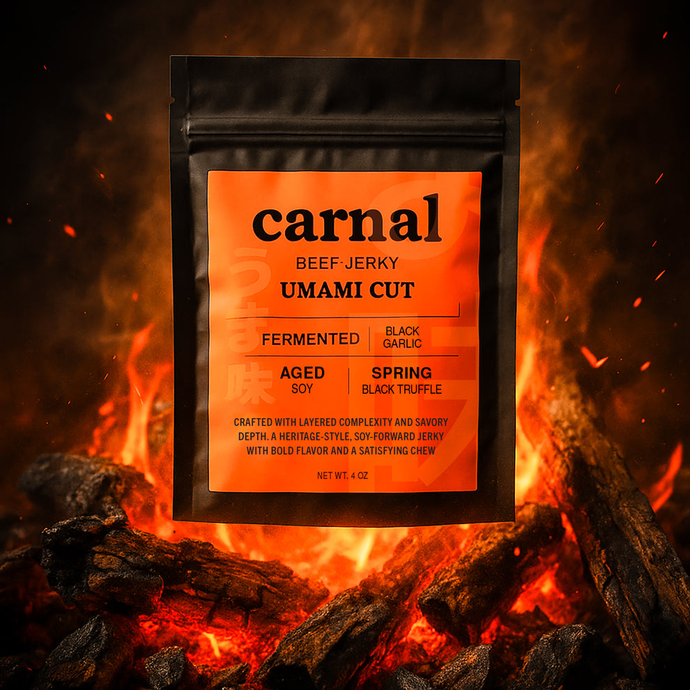 Carnal | Black Truffle & Black Garlic Beef Sticks – Carnal Jerky